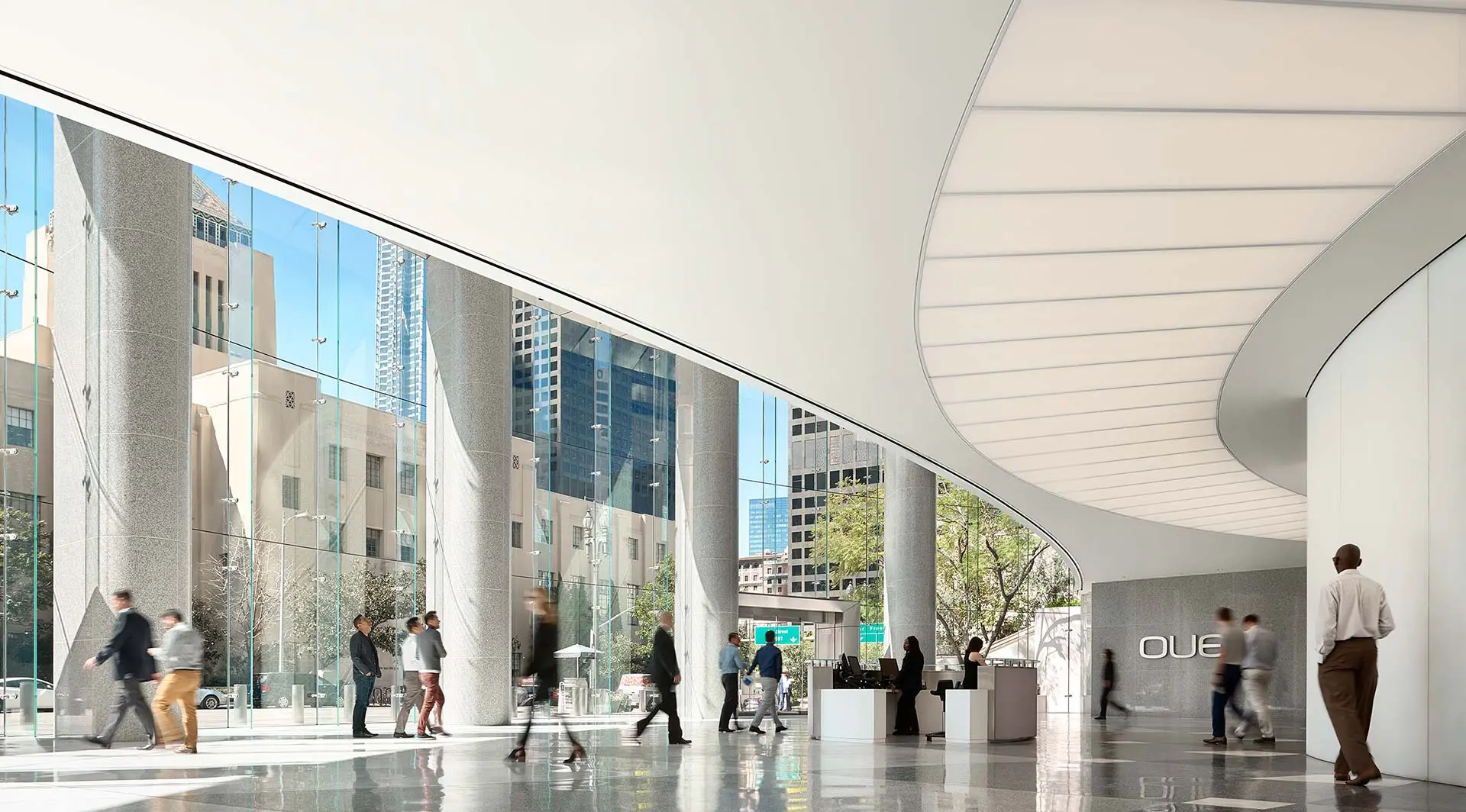 U.S. Bank Tower Lobby - Sentech